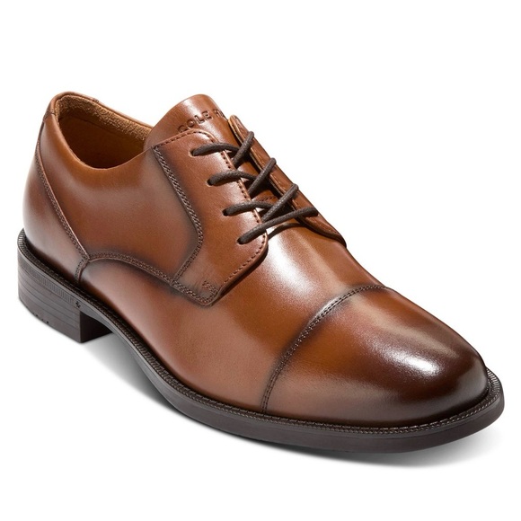 Cole Haan | Shoes | New Cole Haan Bedford Cap Toe Oxford Dress Shoe Tan ...
